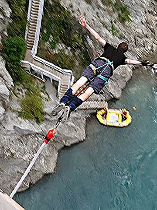 Veja 20 lugares no mundo perfeitos para a prática do bungee-jumping