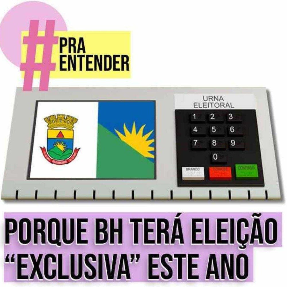BH terá eleição diferente do resto do Brasil: vídeo explica