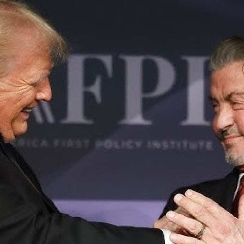 Stallone chama Trump de '2º George Washington' e o compara a Rocky Balboa