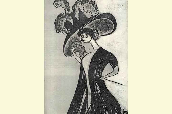 Conheça Nair de Teffé, a primeira caricaturista mulher do mundo