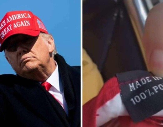 ‘Make America great again’: boné símbolo de Trump é produzido na China