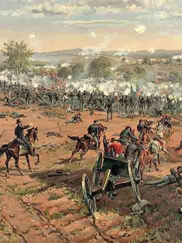 Conheça a batalha que mudou o rumo da Guerra Civil Americana
