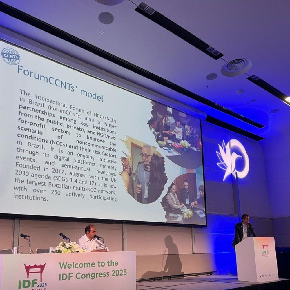 FórumCCNTs participa do IDF World Diabetes Congress 2025