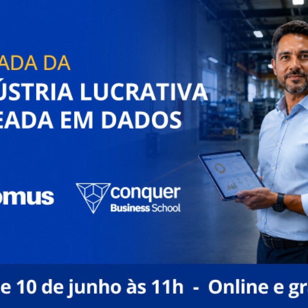 Nomus e Conquer lançam curso de Dados na Gestão Industrial