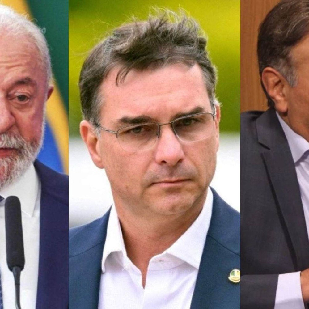 2º turno: Lula vence Flávio Bolsonaro e Aécio e empata com Caiado e Zema