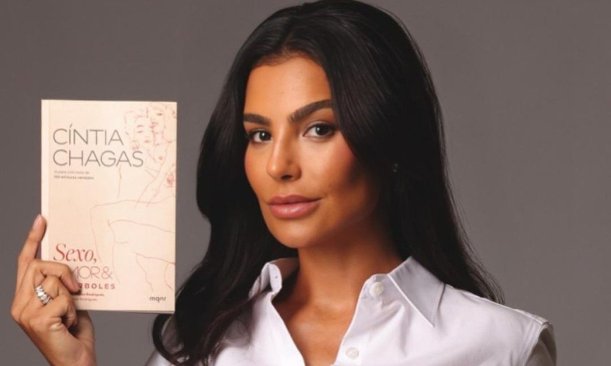 Cíntia Chagas lança livro em shopping de BH nesta terça-feira (23/6)